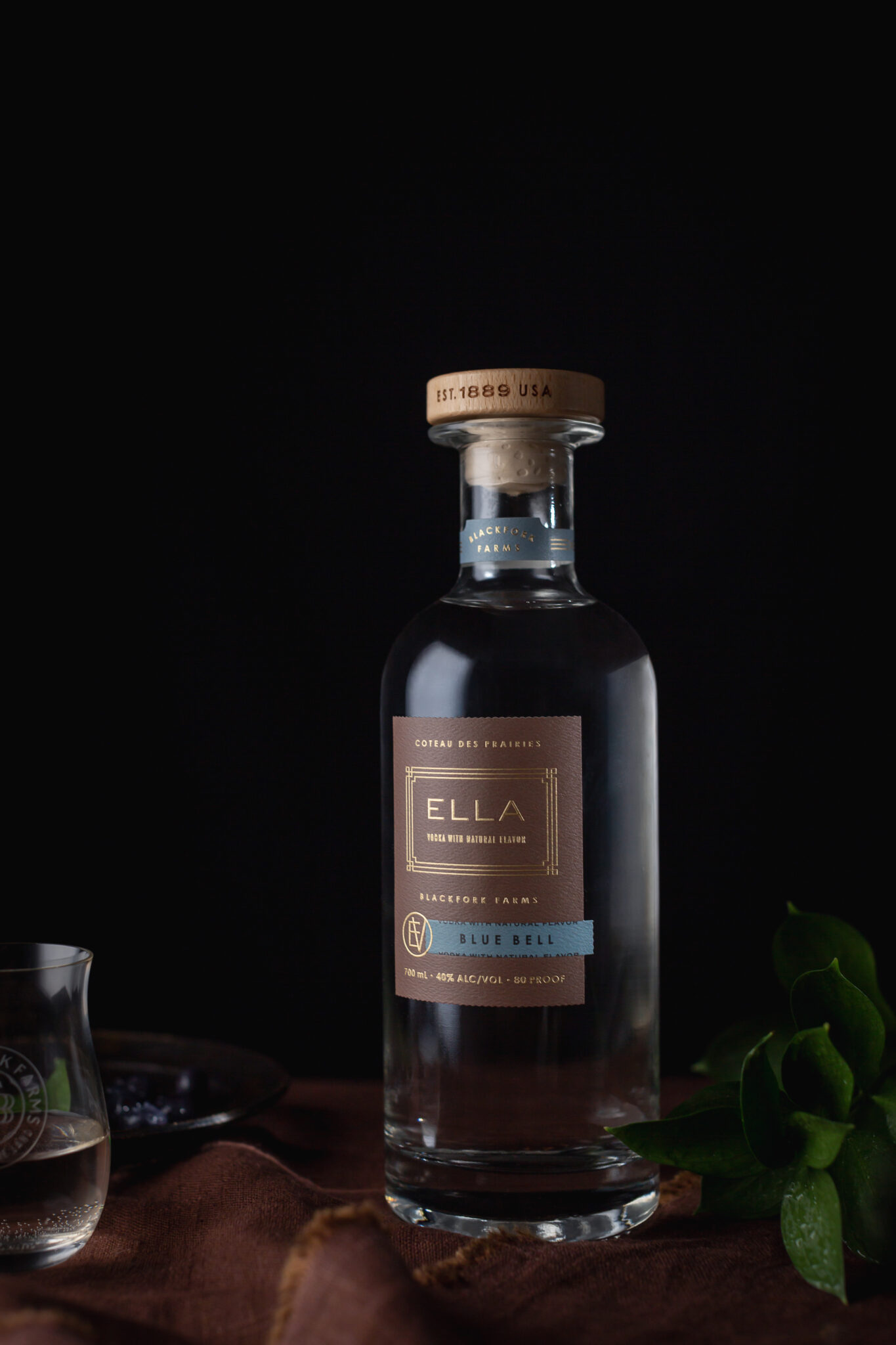 Blue Bell Ella Vodka | Experience the Wild Blueberry Essence